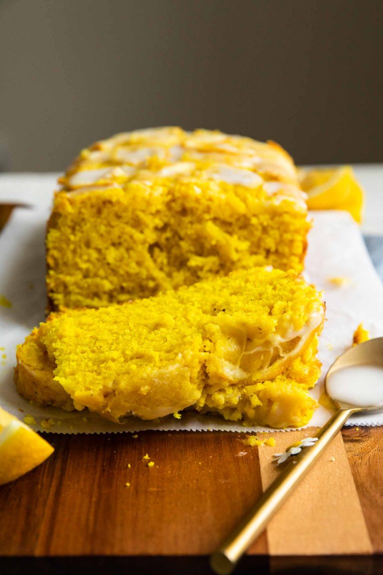 The BEST Lemon Turmeric Cake - Desserts & Drinks