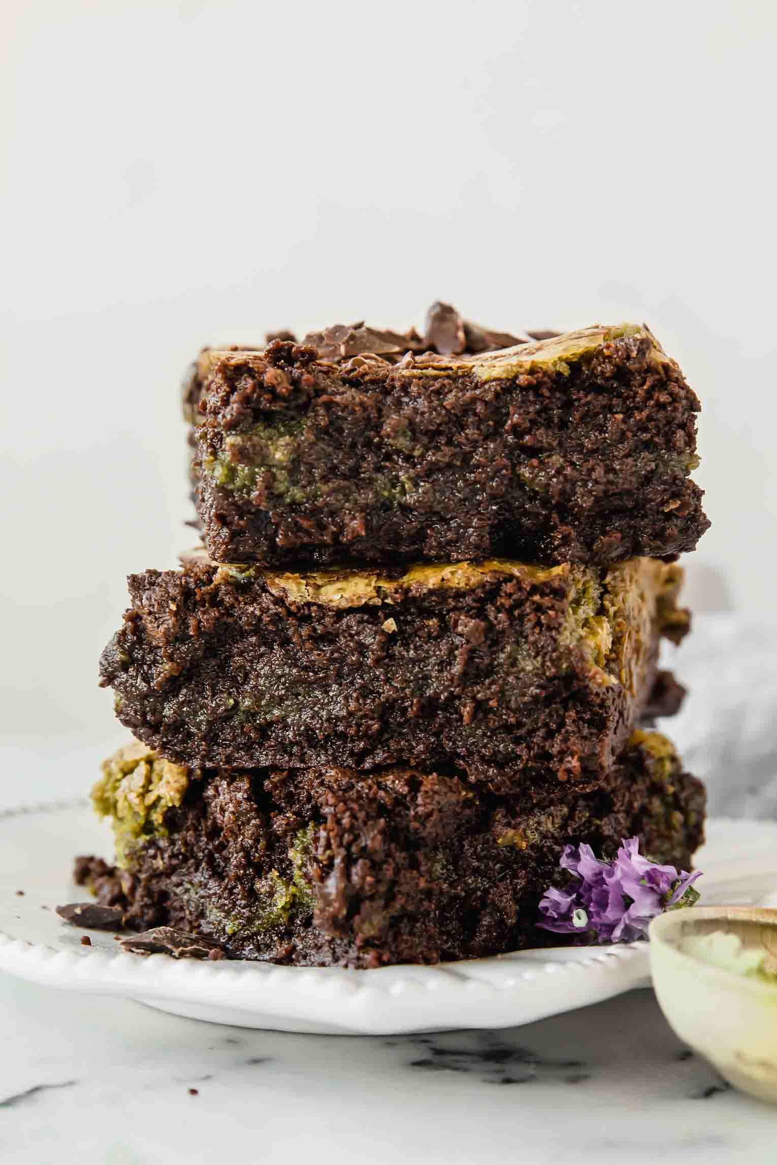 Matcha Brownies Recipe - Desserts & Drinks