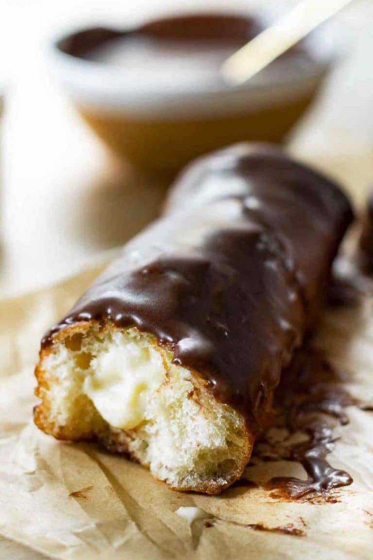 Homemade Long John Donuts Recipe - Desserts & Drinks