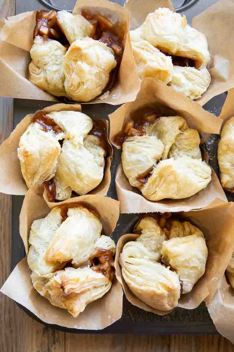 Easy Baked Apple Croissant Recipe - Desserts & Drinks